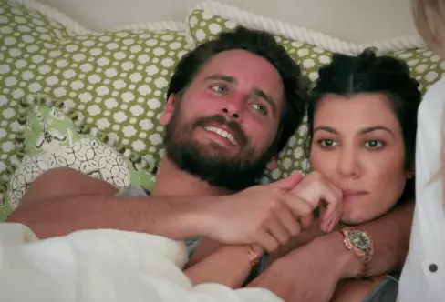 kourtney kardashian scott disick e!