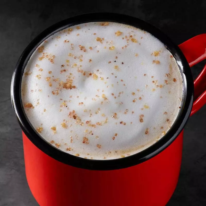 Chestnut praline tea latte