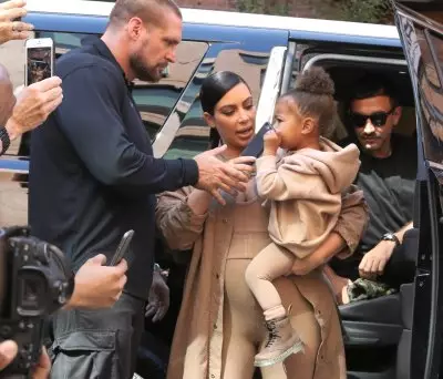 Kim Kardashian asmens sargybinis Getty vaizdai