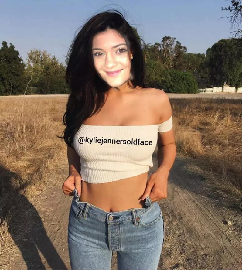 Kylie Jenner 늙은 얼굴 9