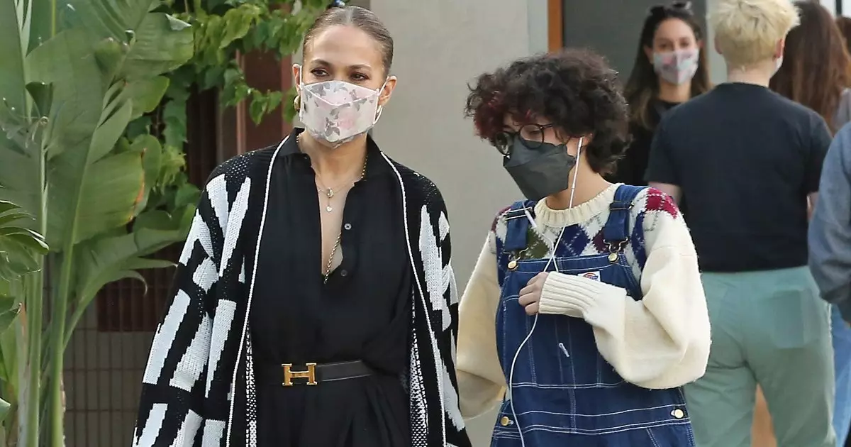 Jennifer Lopez og datteren Emme går på Ice Cream Date: Billeder