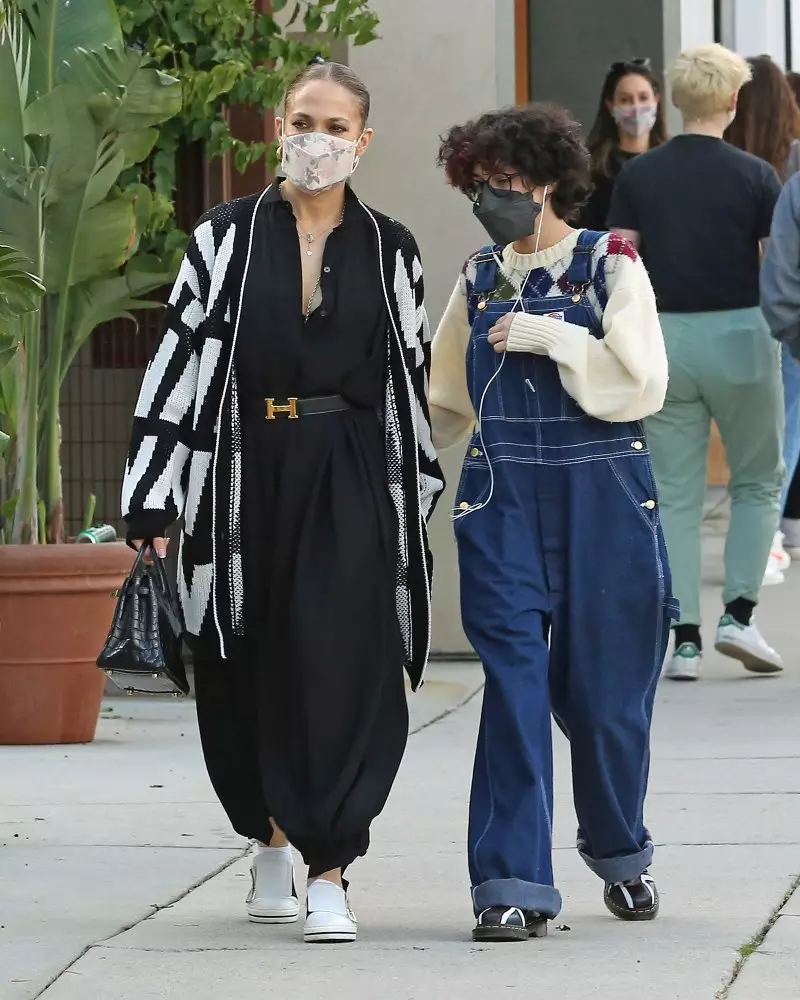 Jennifer Lopez og datteren Emme snupper is i Venedig, Italien: Se billeder!