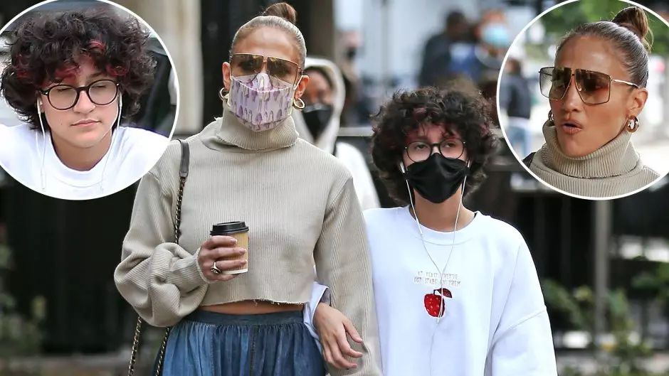 J. Lo un meita Emme Rock ikdienas iepirkšanās stils kopā