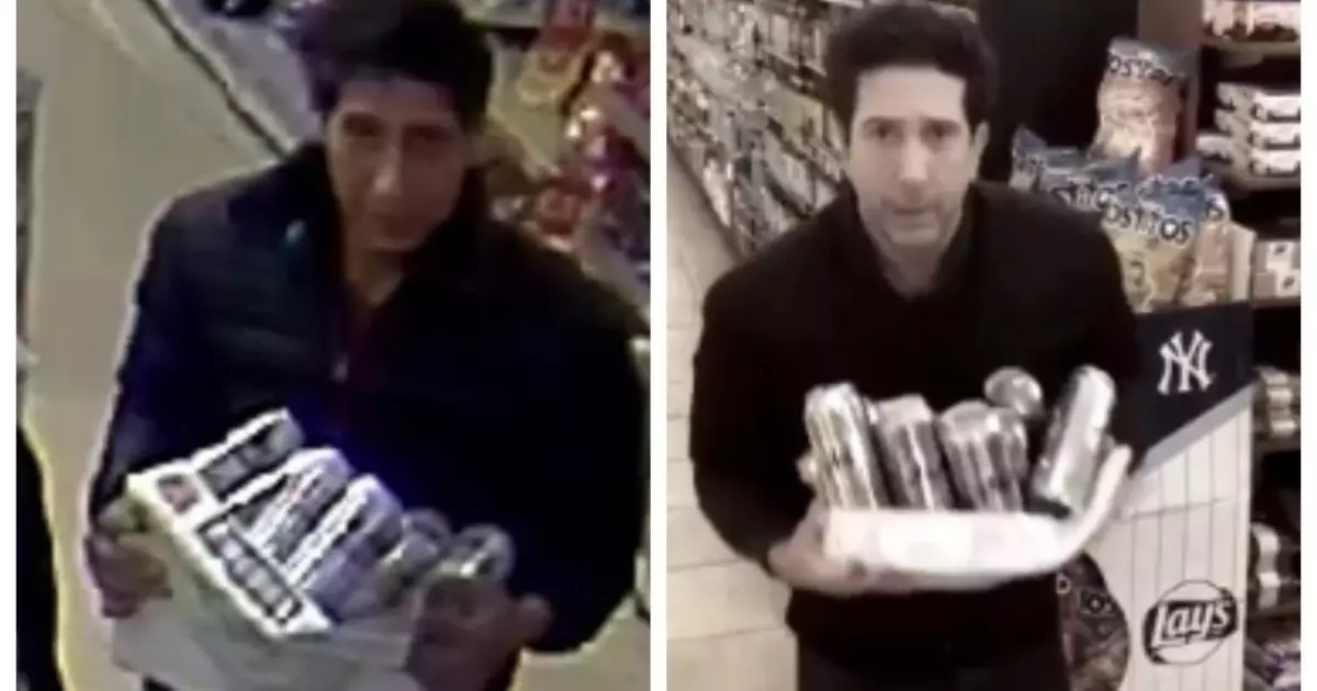 David Schwimmer odgovara nakon što je Doppelgänger ukrao pivo