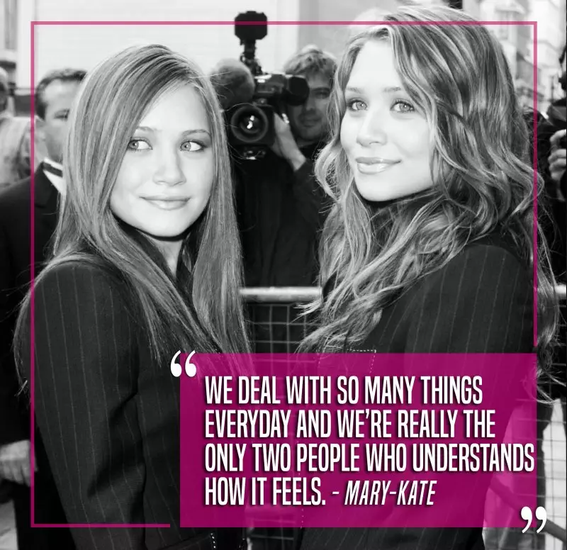 Mary Kate i Ashley Olsen empatia
