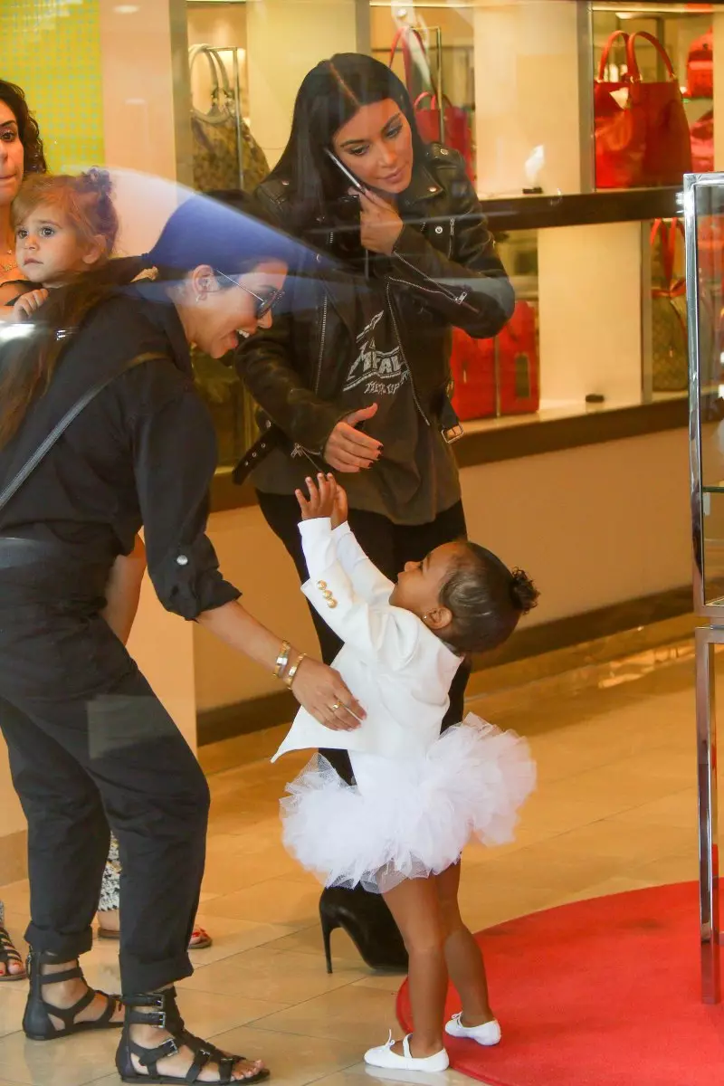 Kourtney et nord avec penelope