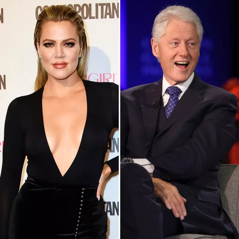 Khloe kardashian bill Clinton