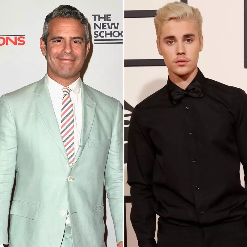 Andy Cohen Justin Bieber