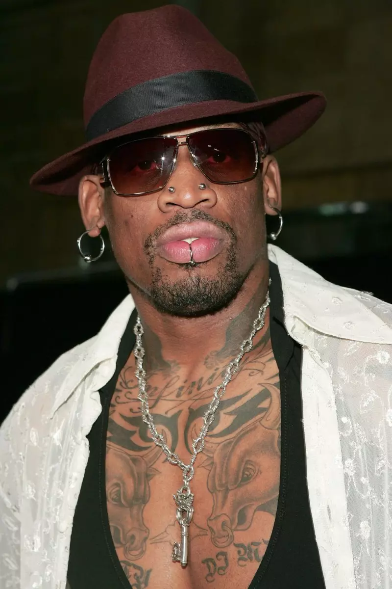 Të famshëm seks mijëra gra Dennis Rodman