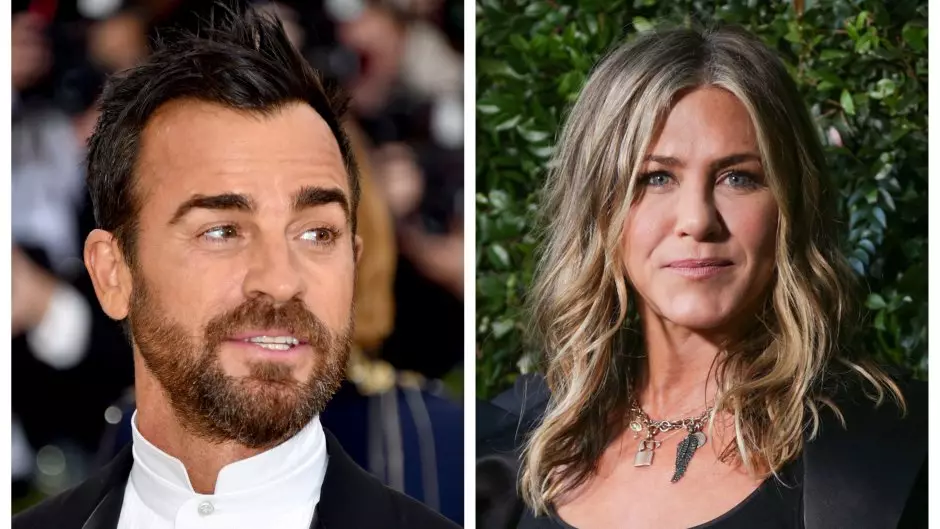 UJennifer aniston ujustin theroux uqhawule amaqhina 1