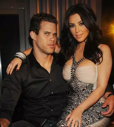 Imatges Getty de Kim Kardashian de Kris Humphries