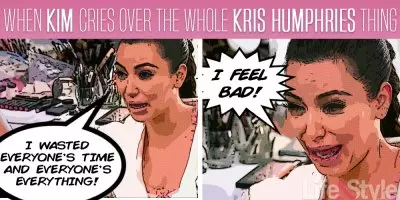 Ким Гадли плачет из-за Криса Хамфриса