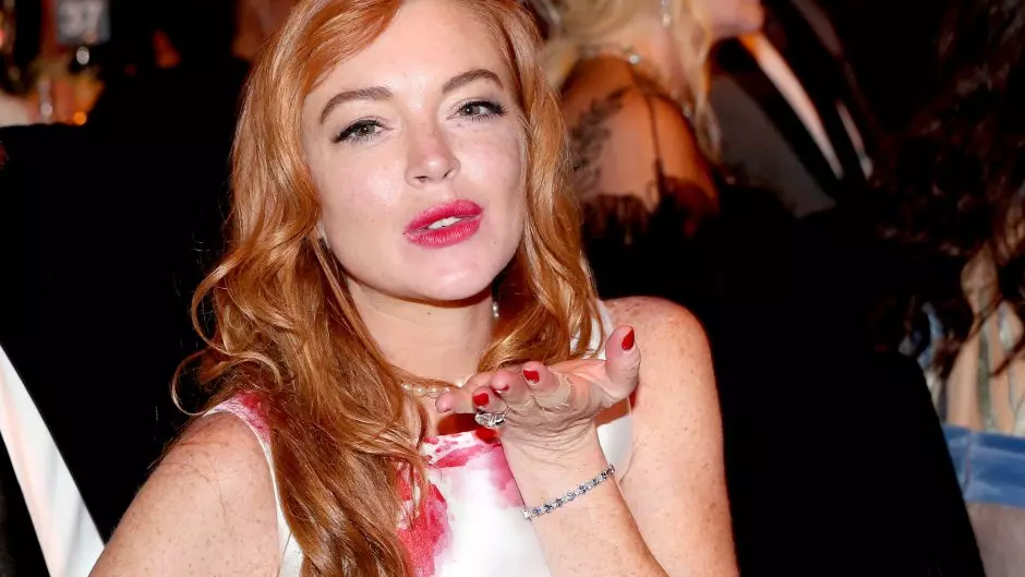 Lindsay lohan dandanan