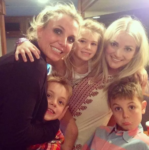 Britney spears familia baada ya kugawanyika