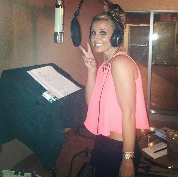 Britney spears song studio