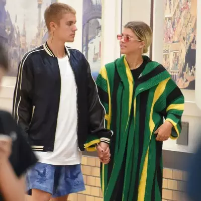 justin bieber sofia richie picha za getty