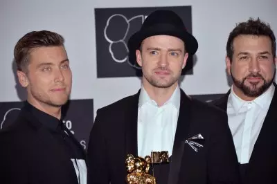 ujustin timberlake joey fatone, getty