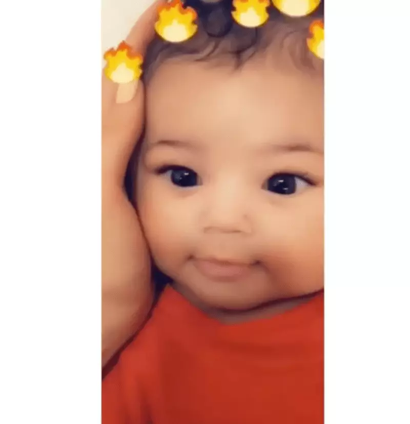 Stormi webster snapchat