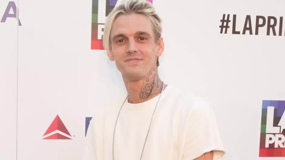 Aaron Carter 소셜 미디어 중단