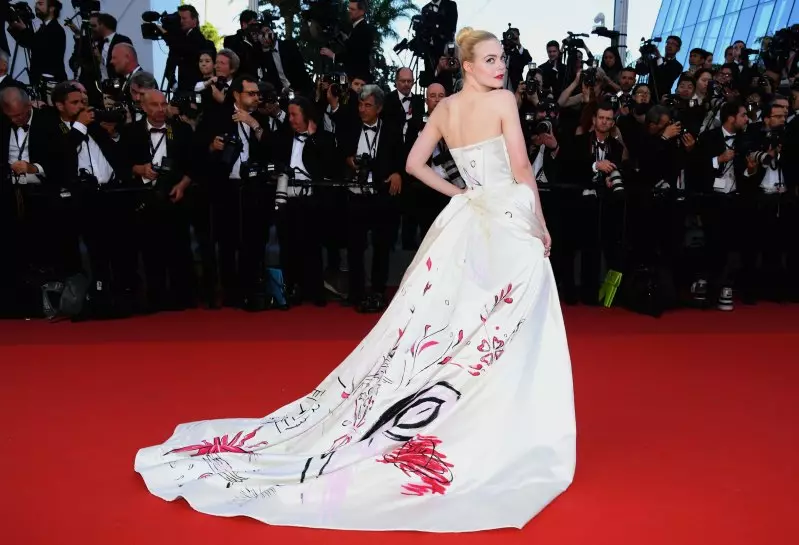 Cannes ဖက်ရှင် elle fanning