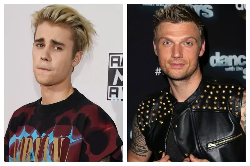 Nick Carter Justin Bieber ឈ្លោះប្រកែកគ្នា