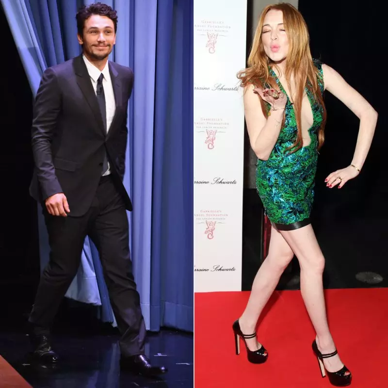 James Franco Linsay Lohan Fehde