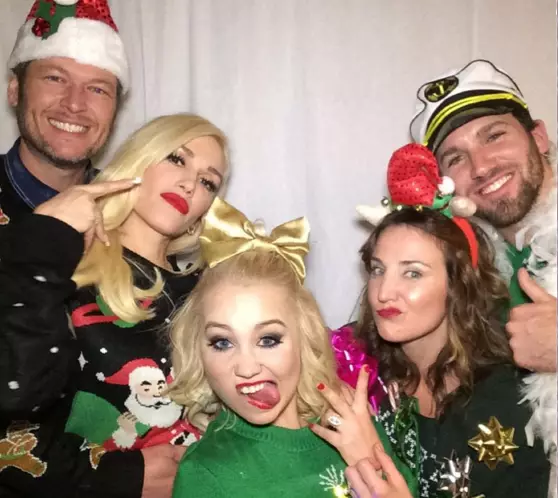 Blake shelton gwen stefani cute foto 6