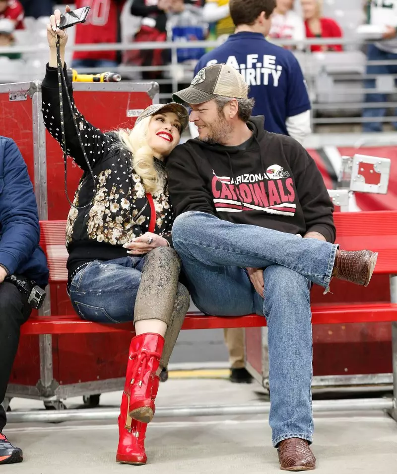 Blake Shelton Gwen Stefani Cute Picture 9