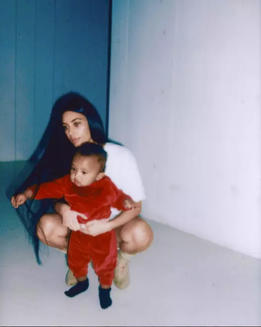 Kim Kardashian-familiefoto's 3