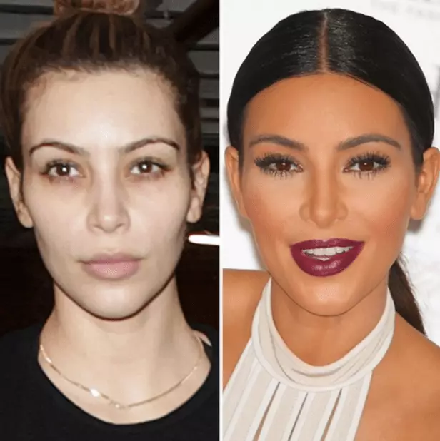 Kardashian sminke