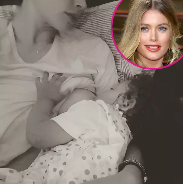 Doutzen kroes breastfeeding