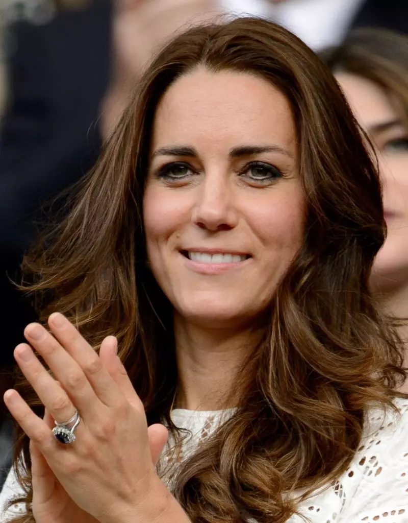 ¿Los anillos de compromiso de la realeza de Kate Middleton?