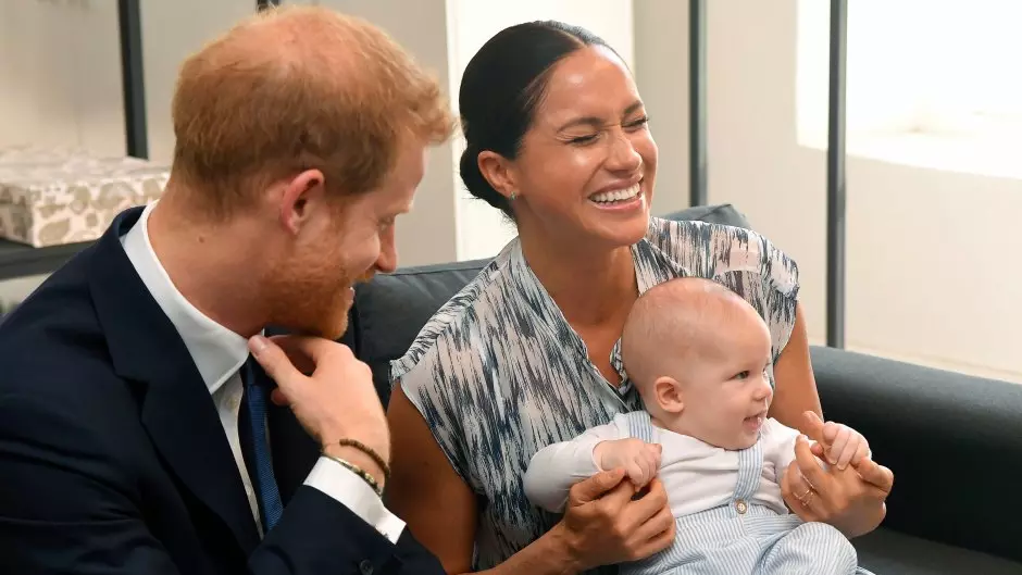 Meghan Markle, prins Harry og Baby Archie i Sør-Afrika