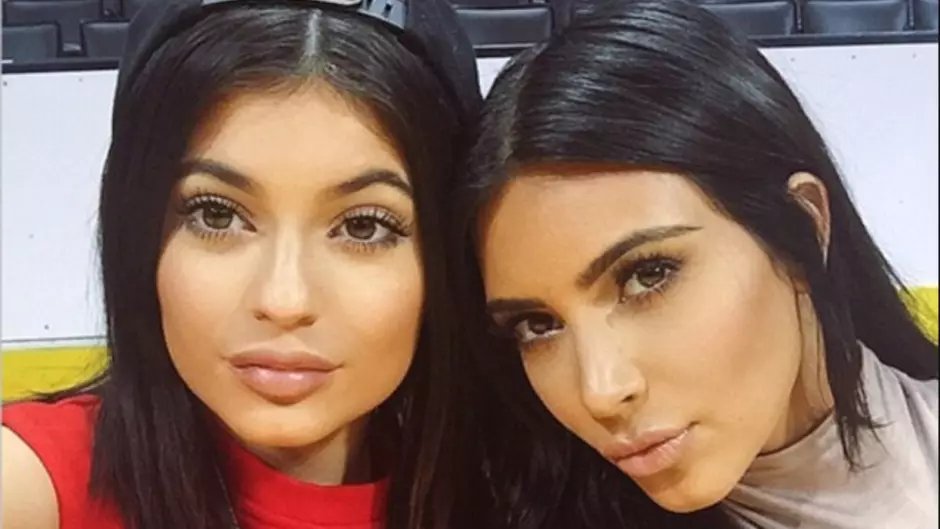 Kylie Jenner uur leh kim kardashian