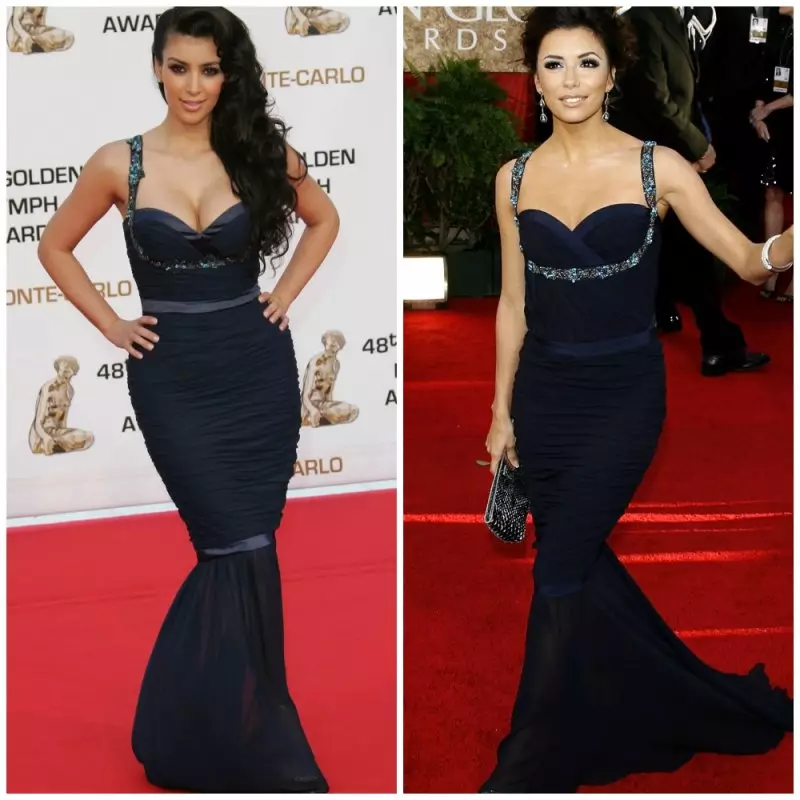 Ista haljina Kim Kardashian Eva Longoria