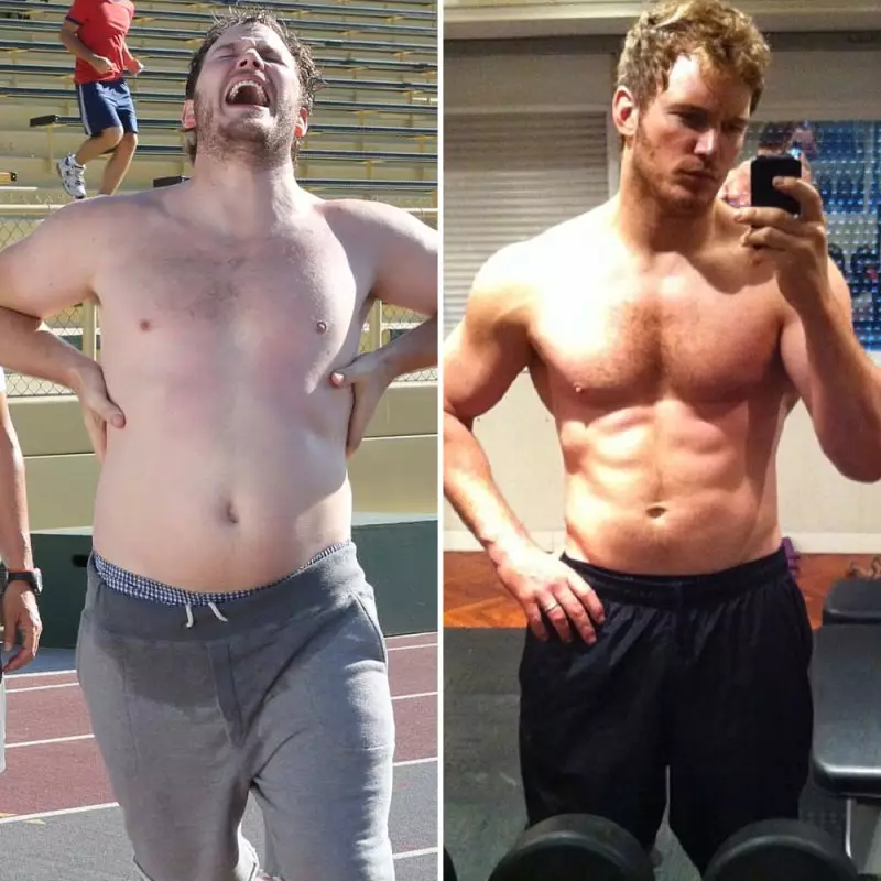 Chris pratt fogyás