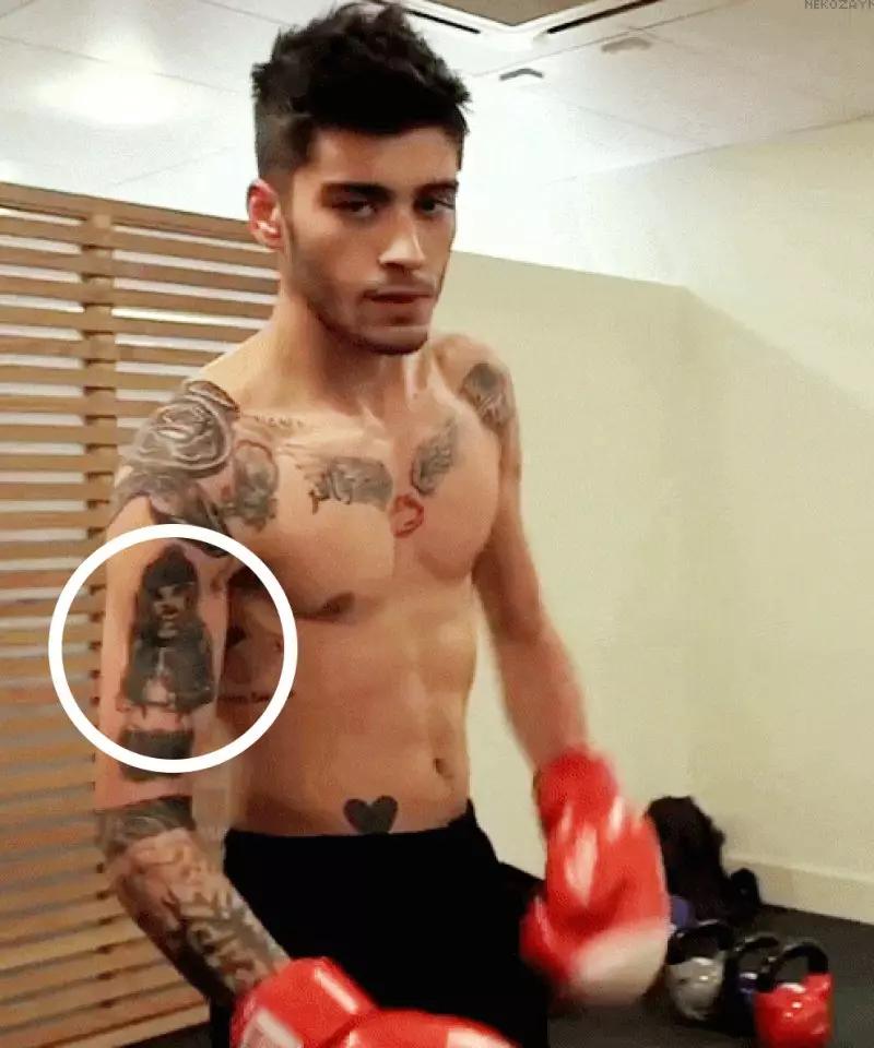 Tatuaggio di Zayn Malik