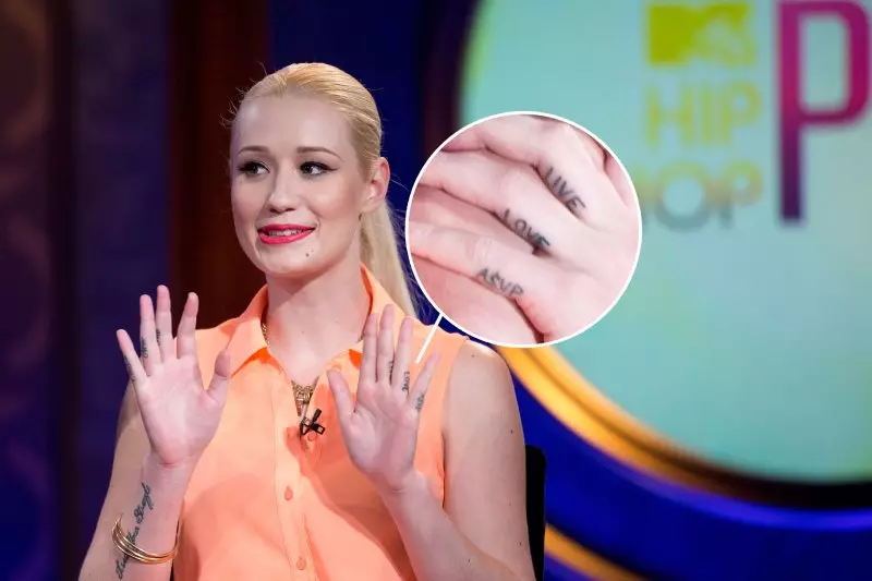 Tatuatge d'azalea Iggy