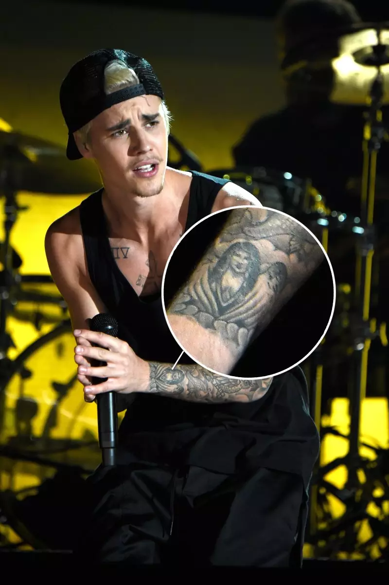 Justin bieber tattoo 7