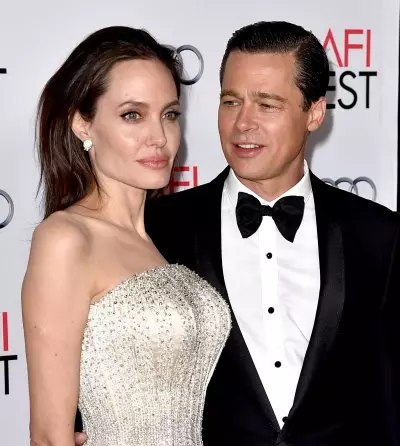 brad pitt angelina jolie getty images