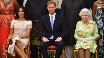 prince harry meghan markle queen elizabeth