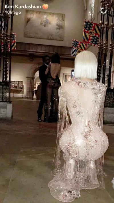 kendall jenner një $ap shkëmbor snapchat