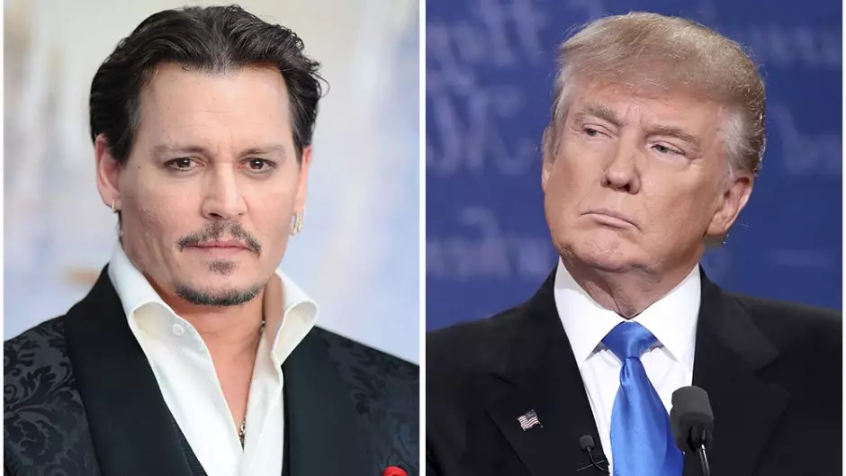 johnny depp donald trump