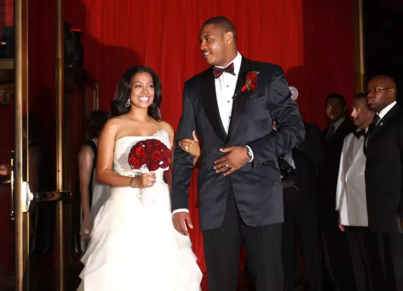 Lala carmelo anthony wedding 6