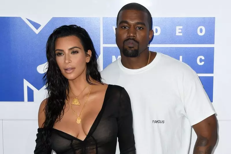 Kim kardashian kanye အနောက် ၇