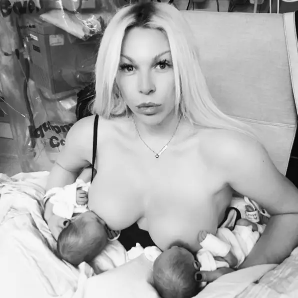 Joyce Bonelli lactación materna