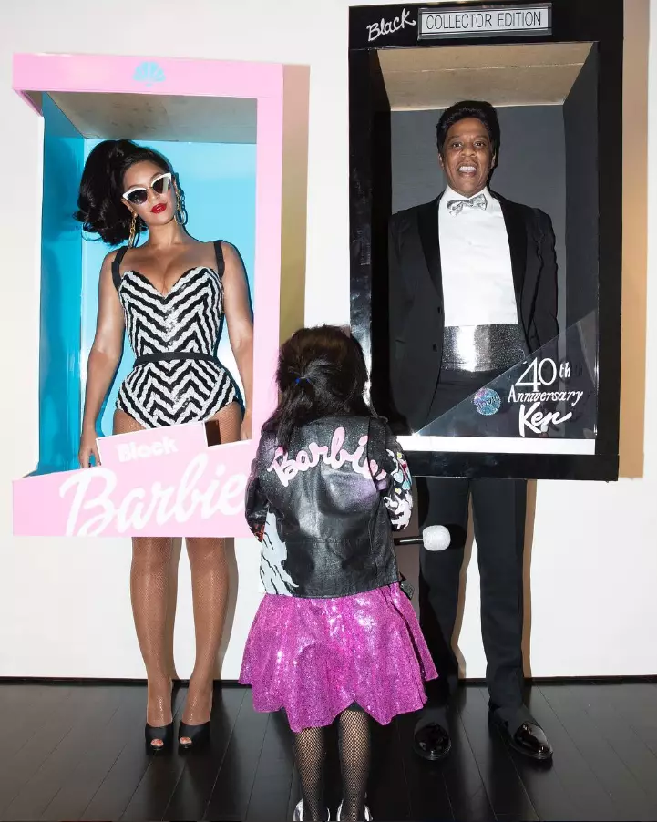 Beyonce halloween jayz biru barbie