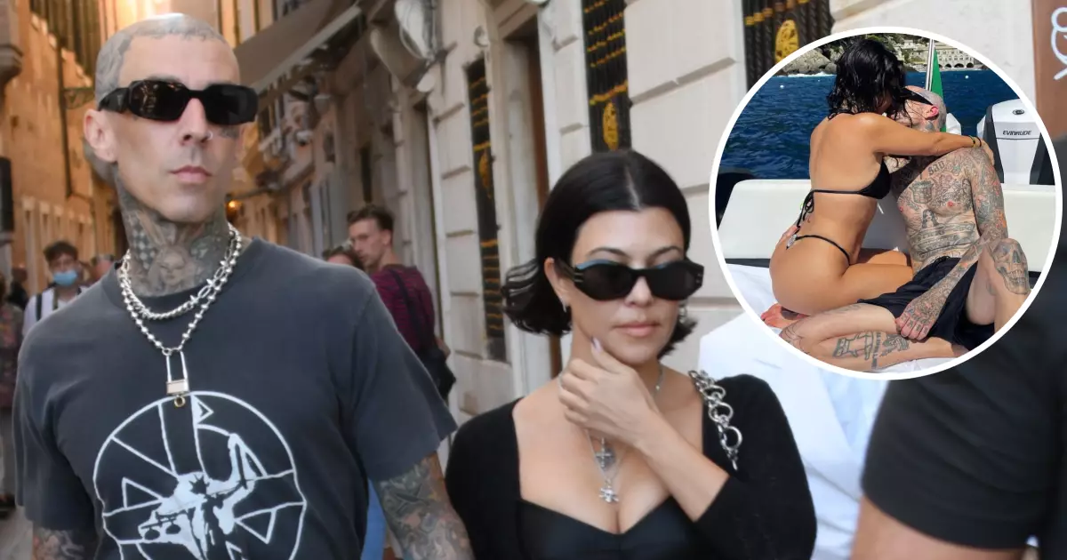 Kourtney Kardashian et Travis Barker en Italie : Photos PDA