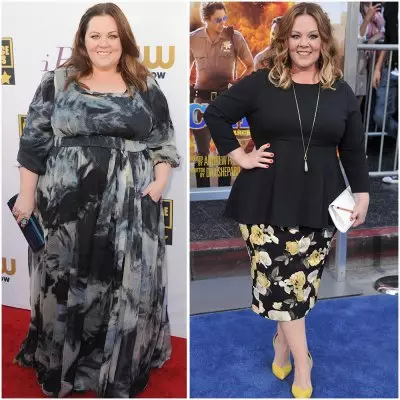 melissa mccarthy 2014 vs 2017 images de getty