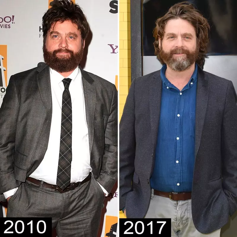 Zach galifianakis د وزن کمول 1